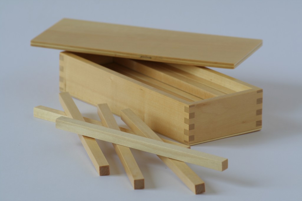 Box of Wooden Prisms | Montessori Pre-School Supplies