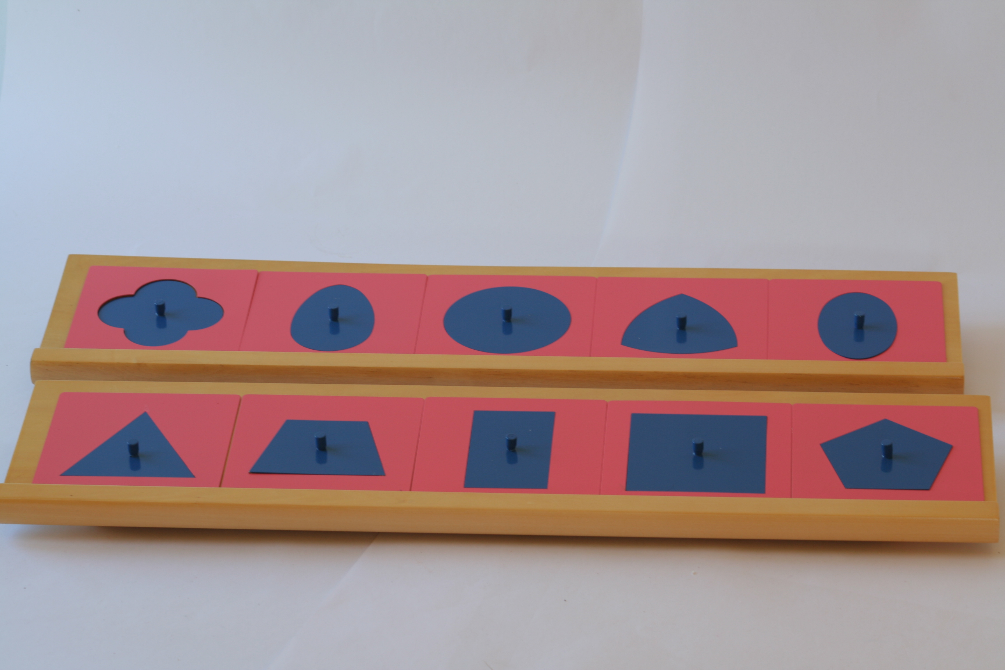 Metal Insets with 2 Stands | Montessori Pre-School Supplies