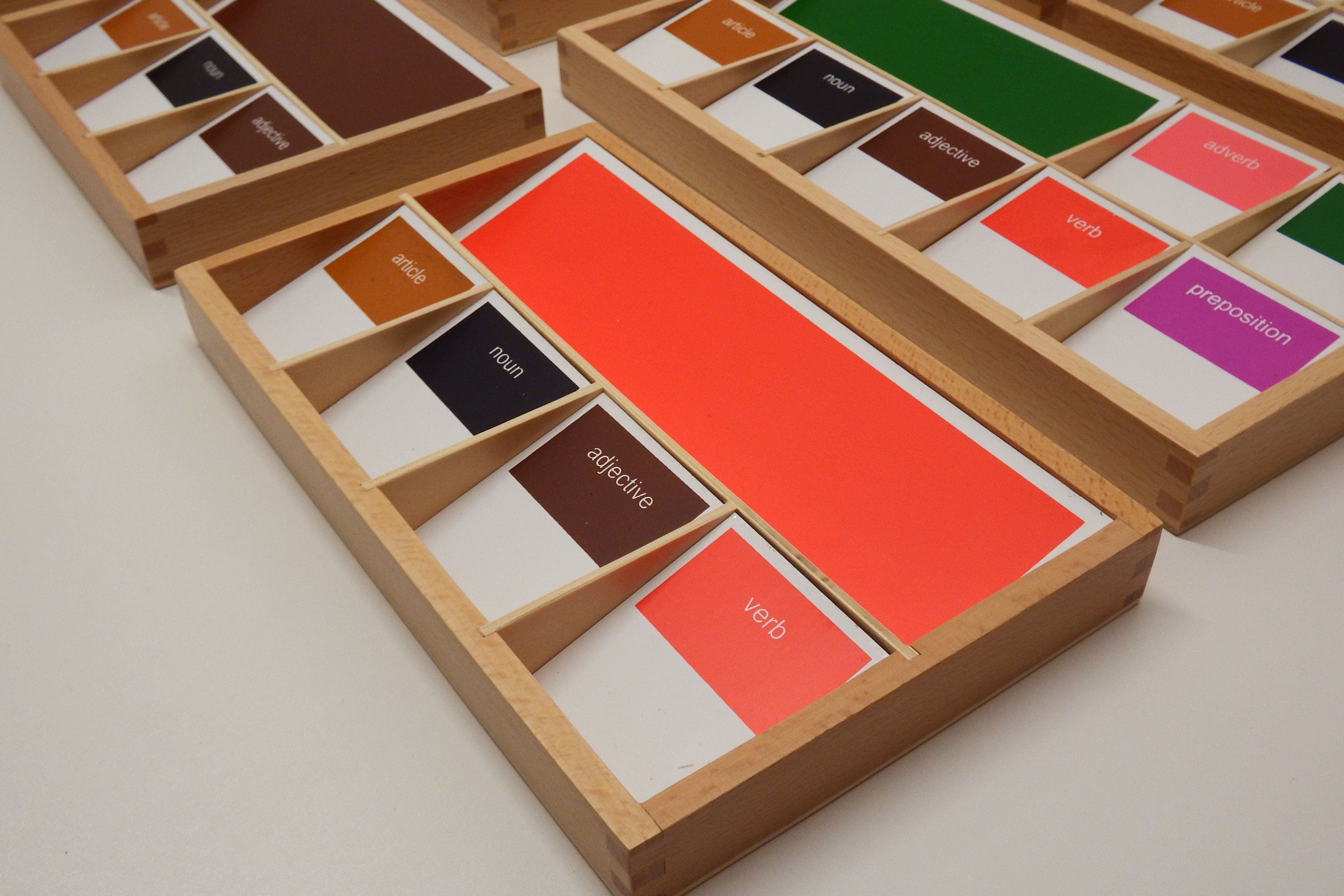 Grammar Boxes | Montessori Pre-School Supplies