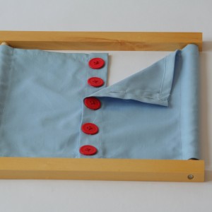 Small Buttons Dressing Frame | Montessori Pre-School Supplies