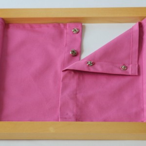 Small Buttons Dressing Frame | Montessori Pre-School Supplies