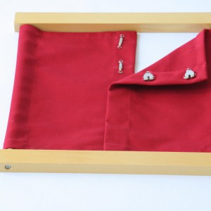 Small Buttons Dressing Frame | Montessori Pre-School Supplies