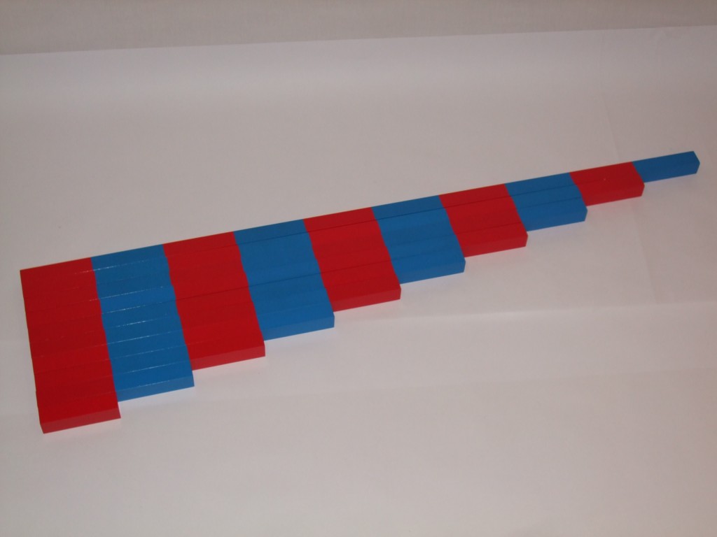 Numerical Rods | Montessori Pre-School Supplies