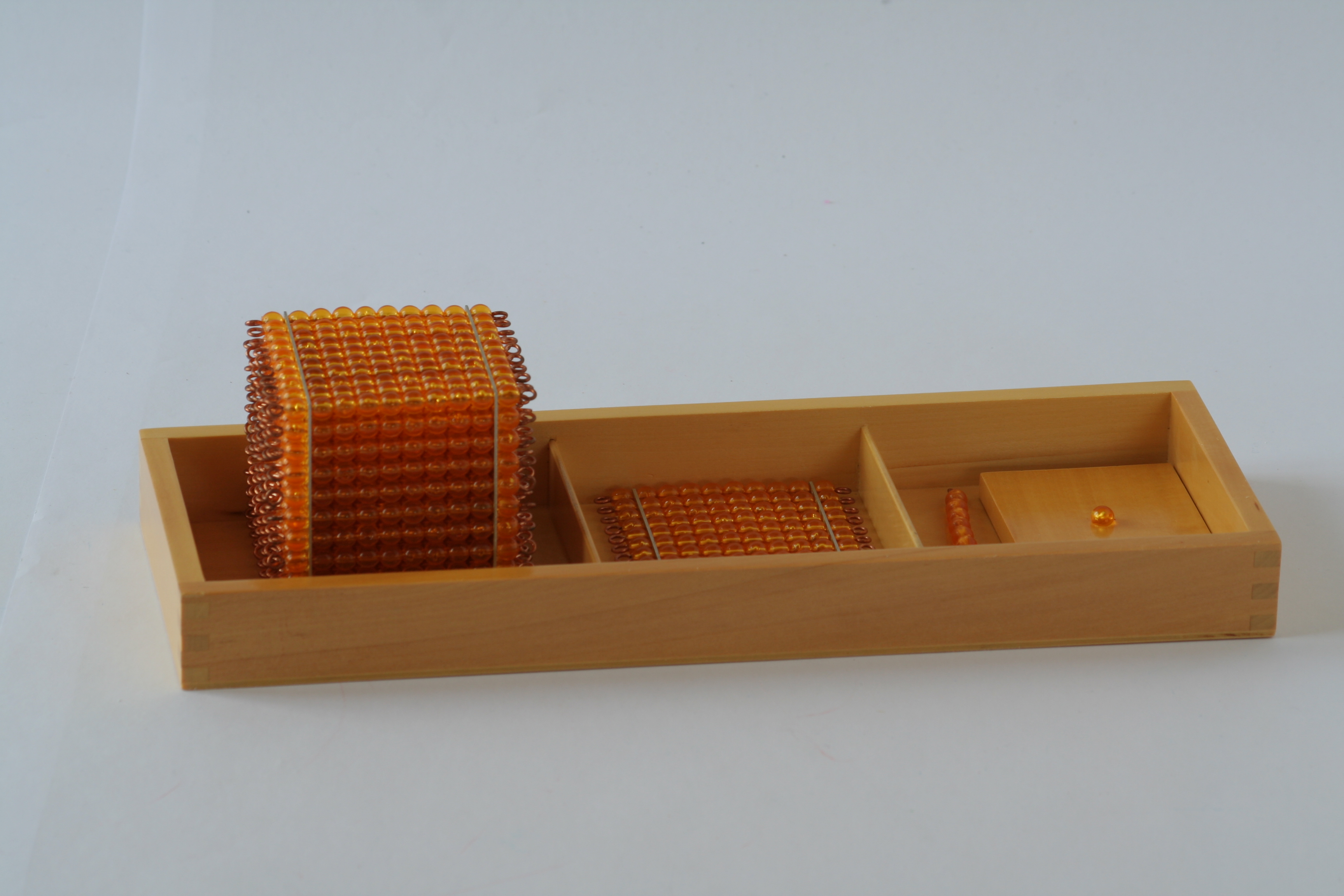 Introduction to Decimal Quantity with Trays | Montessori Pre-School ...