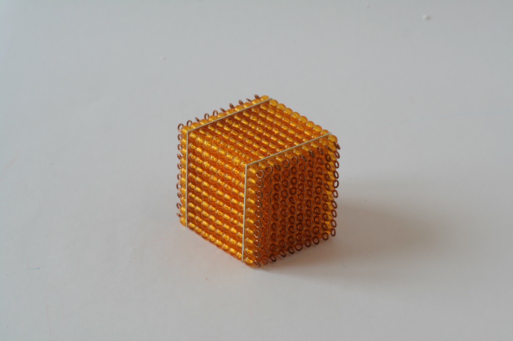 Golden Bead Thousand Cube | Montessori Pre-School Supplies