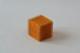 Golden Bead Thousand Cube | Montessori Pre-School Supplies