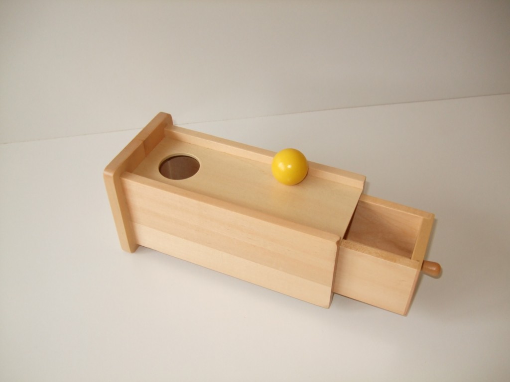object permanence box with drawer | Montessori Pre-School Supplies