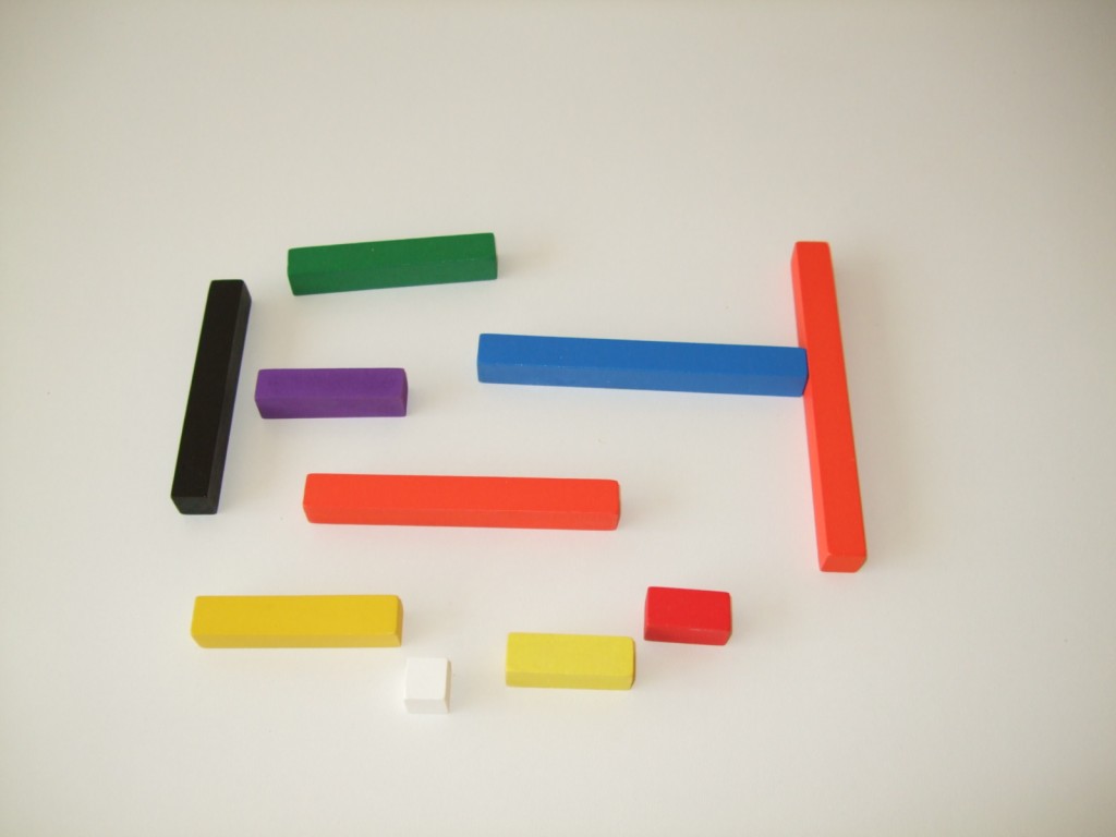 Coloured rods | Montessori Pre-School Supplies