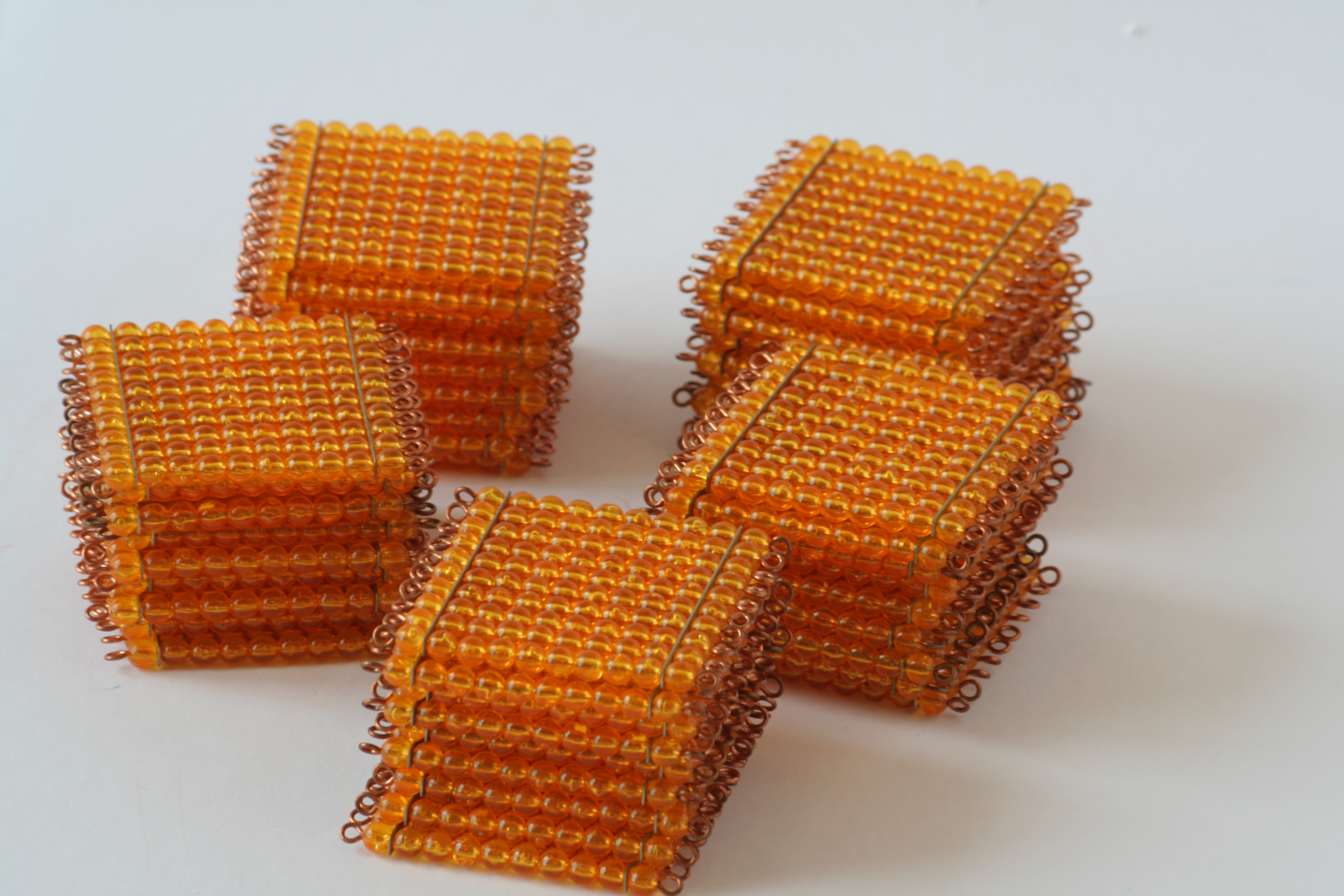 45 Golden Bead Hundred Squares | Montessori Pre-School Supplies