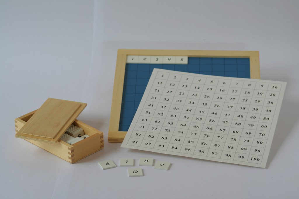 Hundred Board + control chart | Montessori Pre-School Supplies
