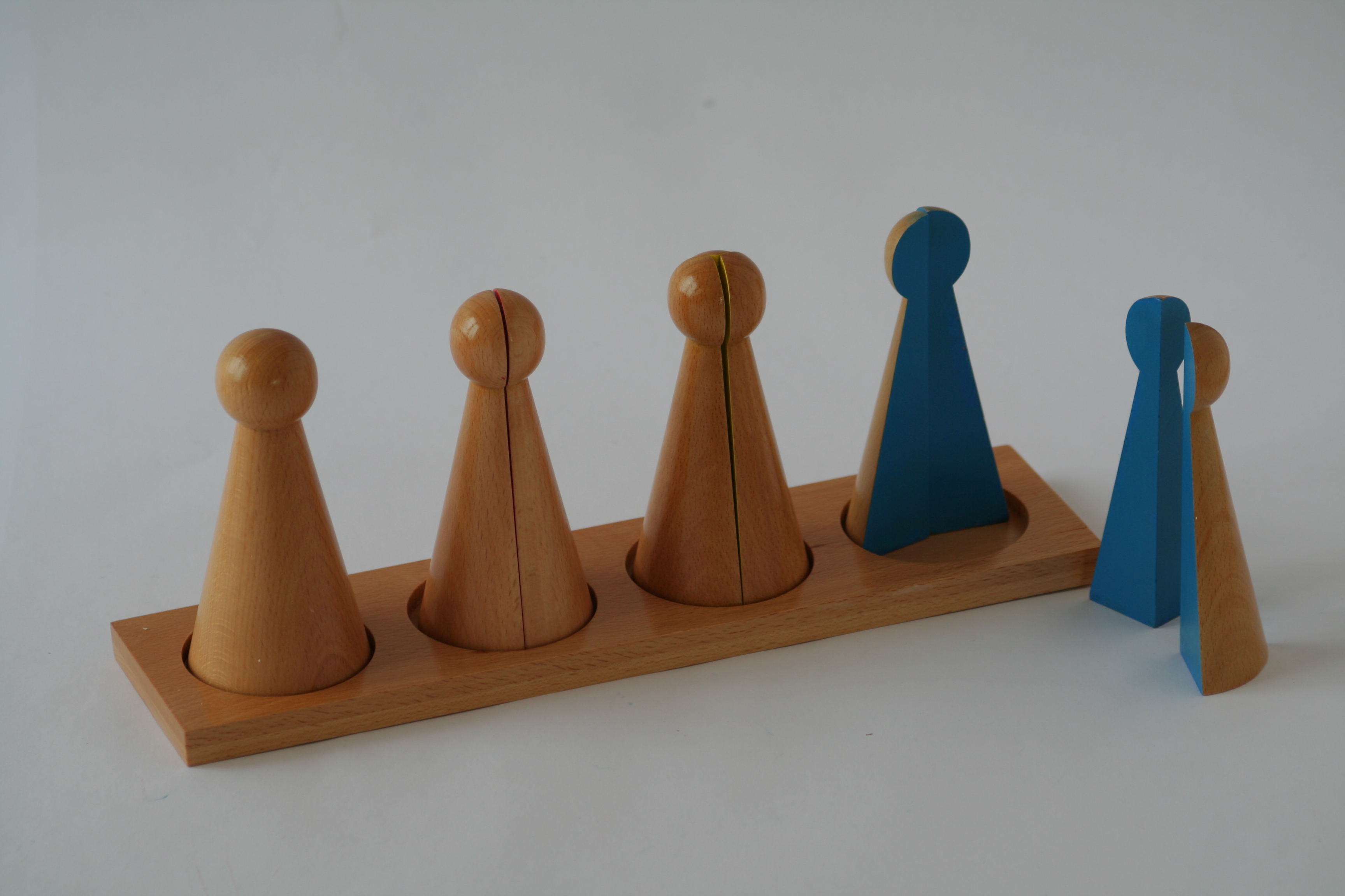 Large Fraction Skittles with Stand | Montessori Pre-School Supplies