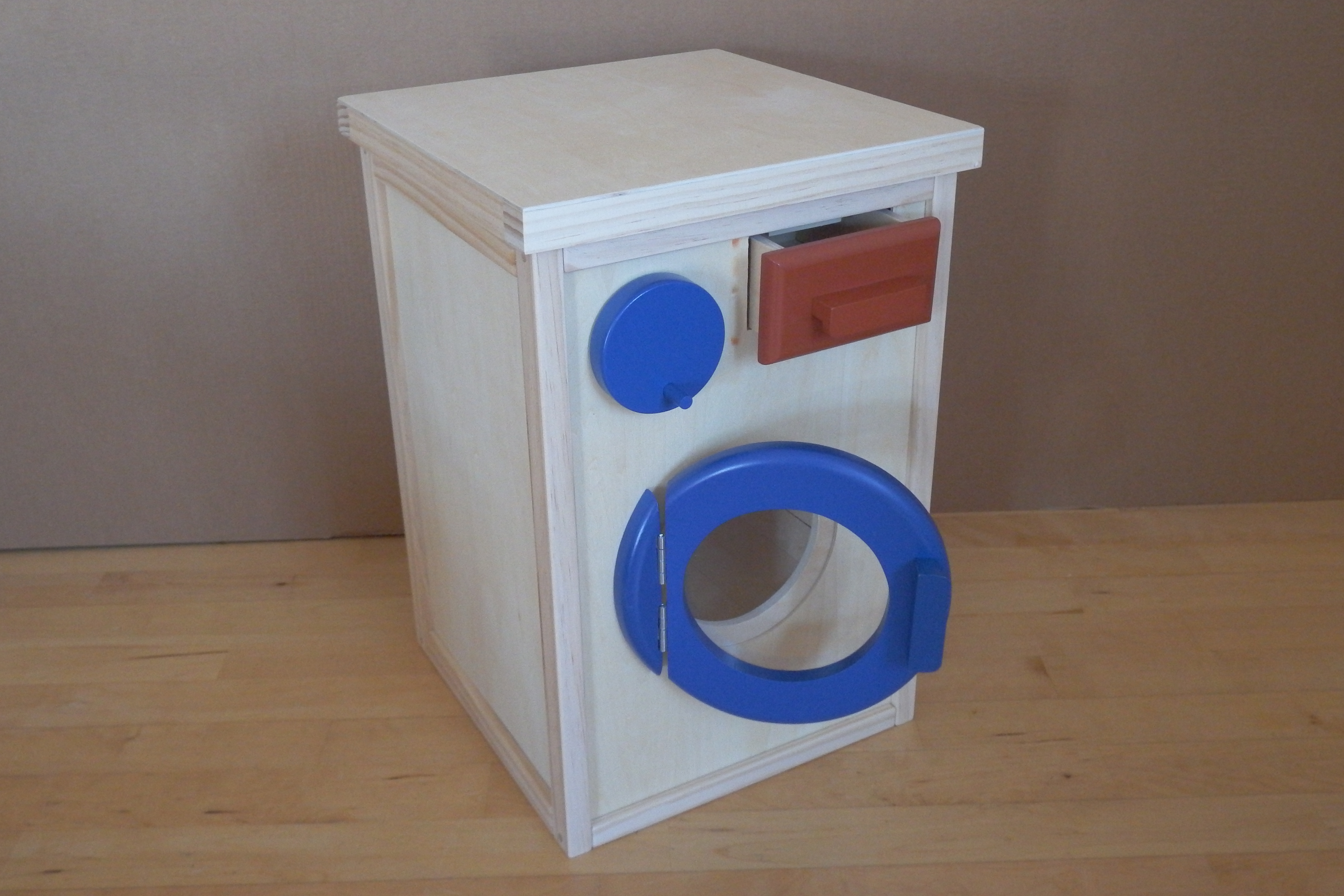 Play washing machine (34cm x 34cm x 50cm) | Montessori Pre-School Supplies