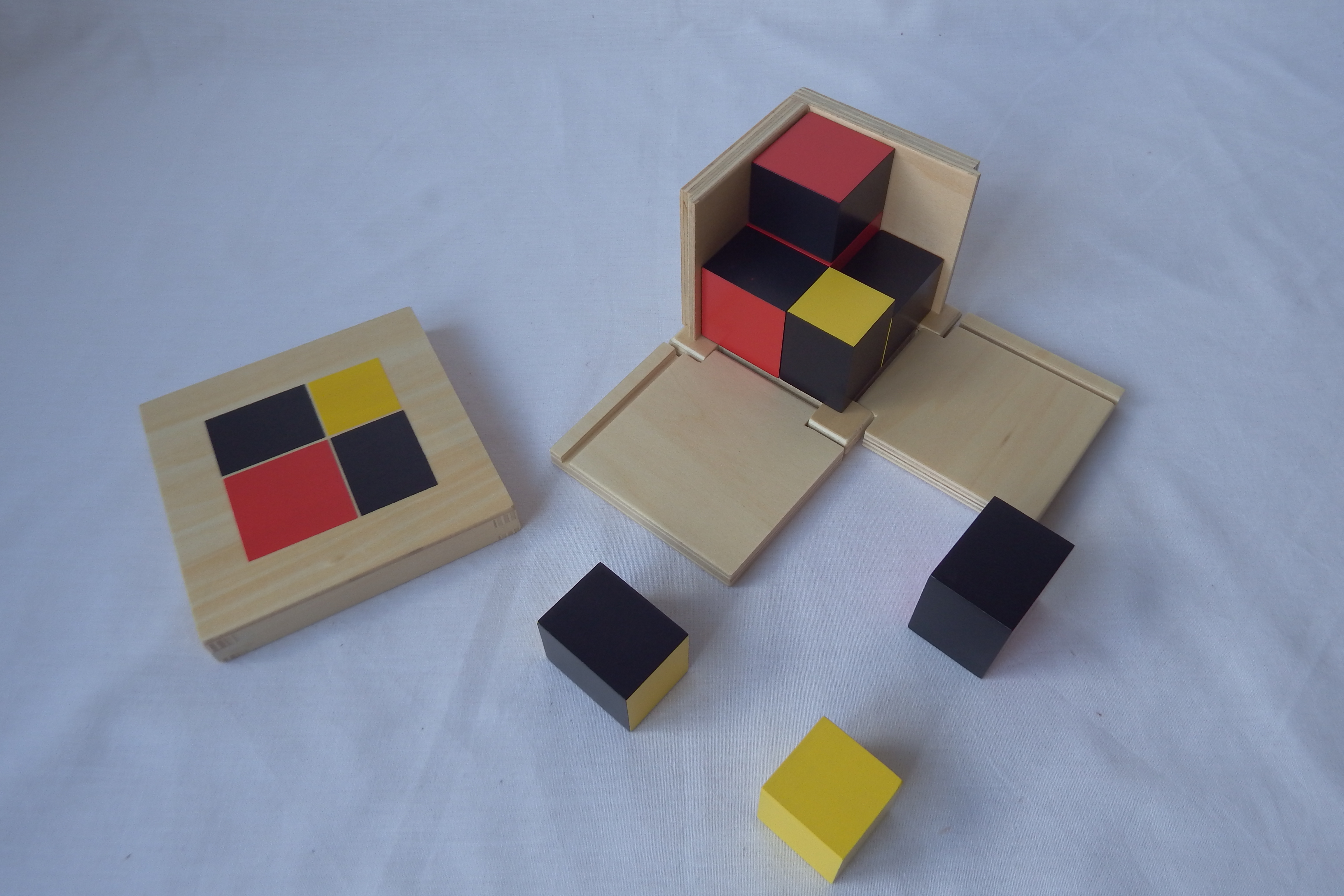 Algebraic Binomial Cube(Beech wood cube) | Montessori Pre-School Supplies Algebraic Binomial Cube(Beech wood cube) | Montessori Pre-School Supplies